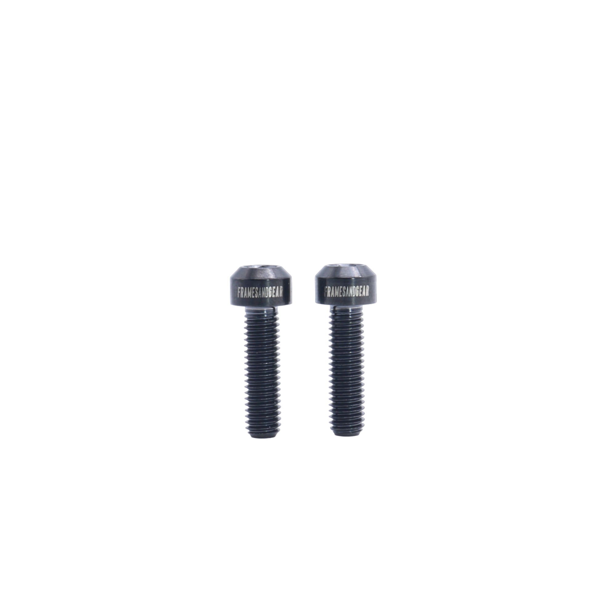 Framesandgear Titanium Seatpost Clamp Bolts M5*18 Black - Framesandgear