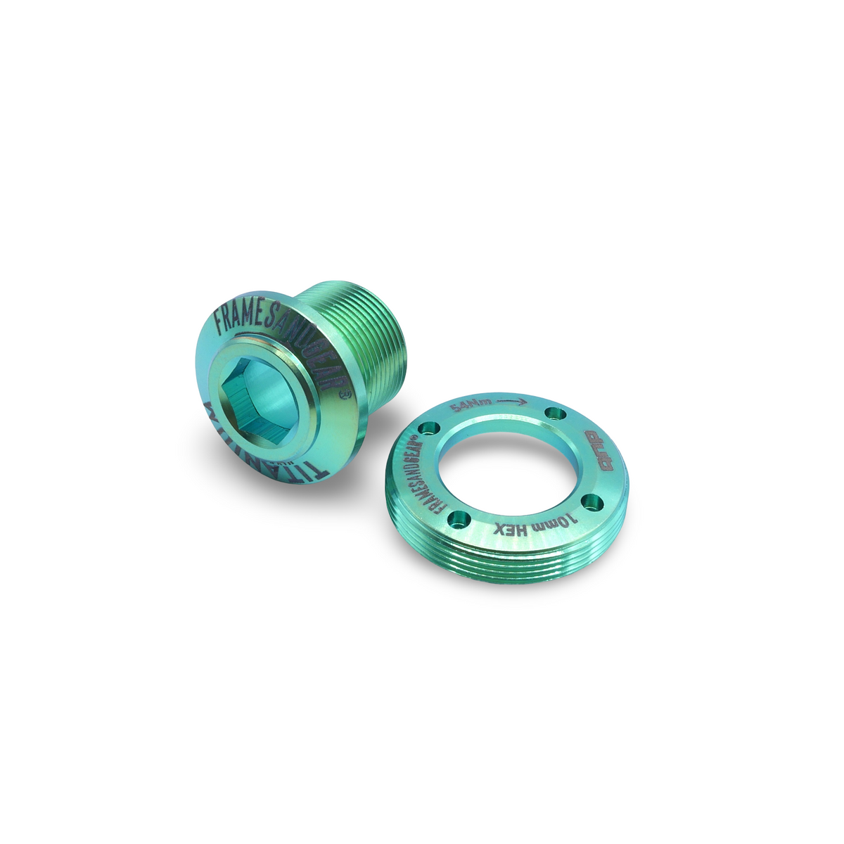 Framesandgear Titanium Crank Arm Cover Bolt for SRAM DUB Green ...